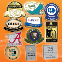 Volunteer Milestone Pins - Volunteer Gifts