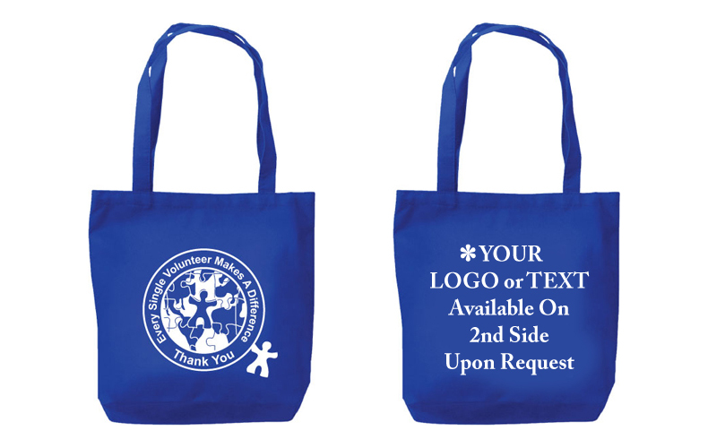 "Every Volunteer Makes a Difference" Tote Bag - Volunteer Gifts