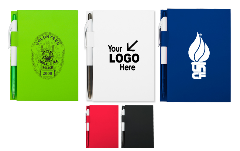 Professional Notebook w/ Pen - Volunteer Gifts