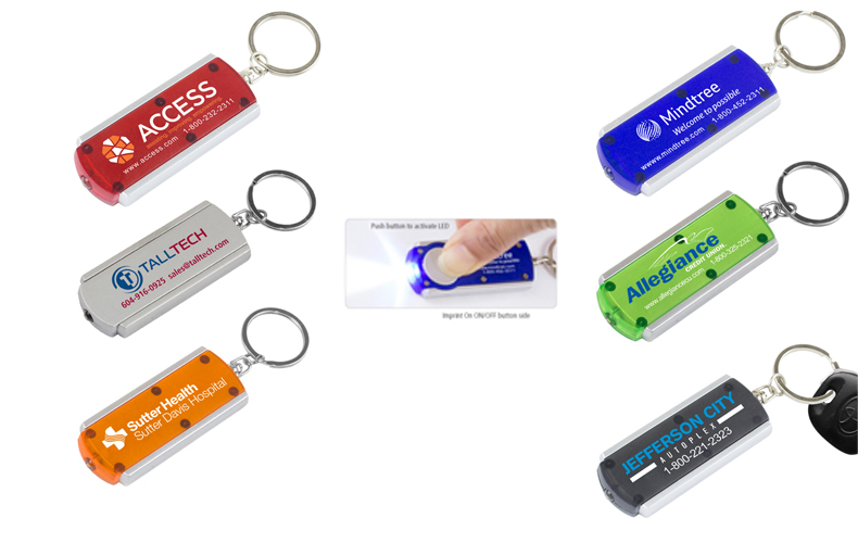 Slim Keyholder Keylight with Bright White LED Light - Volunteer Gifts