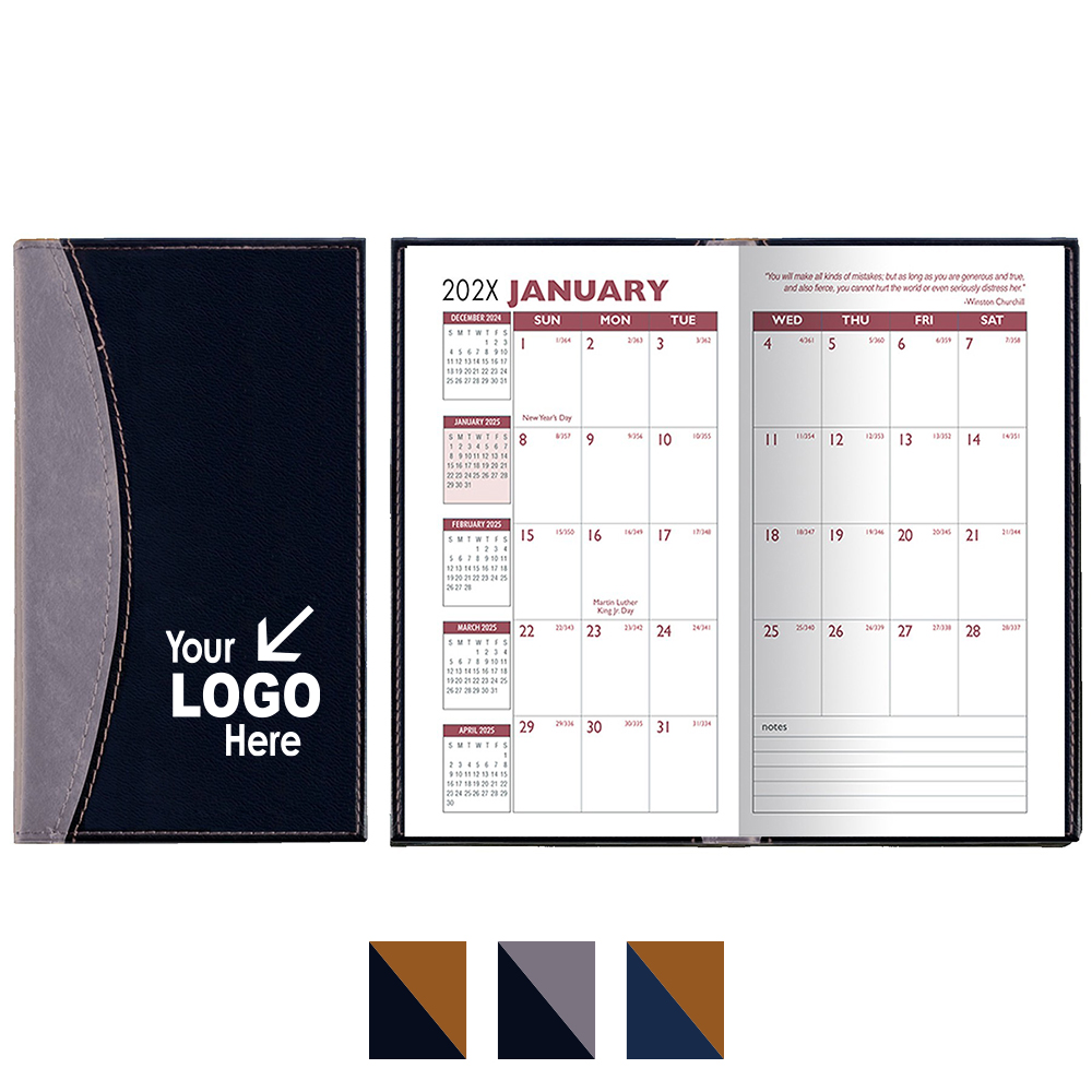 Two Tone Monthly Planner - Volunteer Gifts