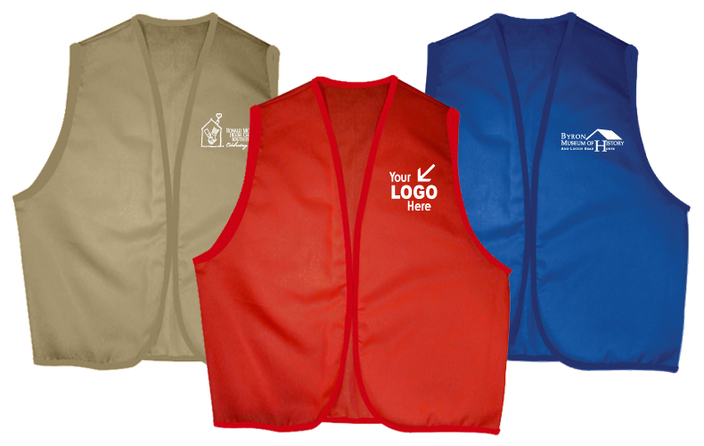 Non Button Volunteer Vest