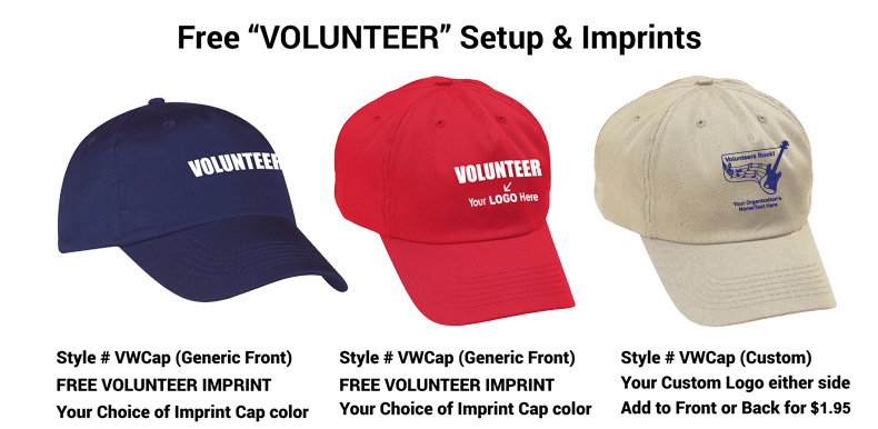 Volunteer Cap - Volunteer Gifts