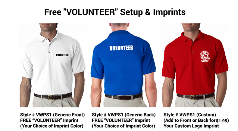 Volunteer Polo Shirt - Volunteer Gifts