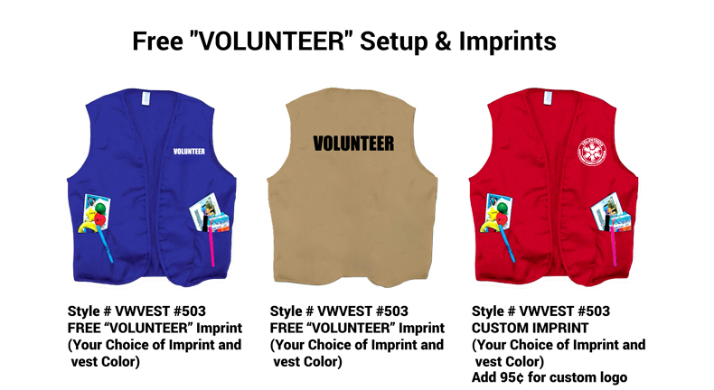 Volunteer Vest - Volunteer Gifts